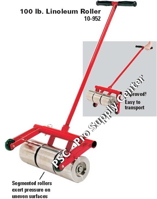 Roberts 10-952 Heavy Duty Linoleum - Carpet Roller 100 lb